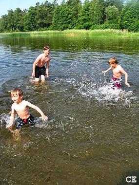 Lantcharm: Sommar, sol & bad!