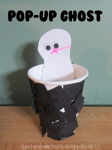 Spontaneously Creative: 3 Easy Halloween Crafts for Kids