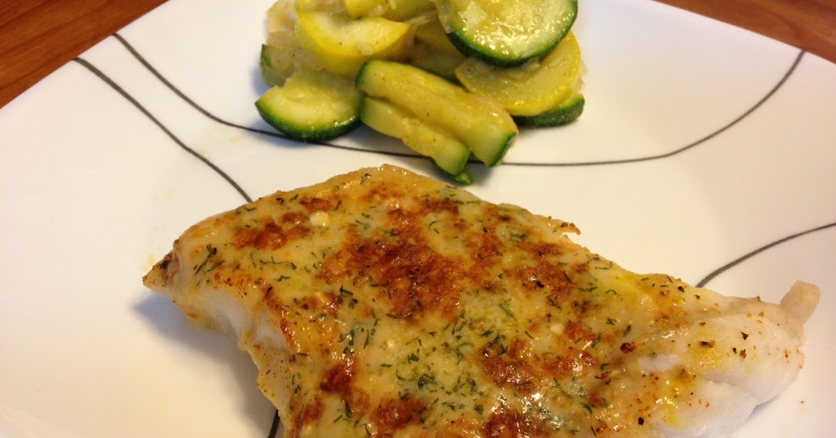 Chez Helene Cookbook: Broiled Parmesan Grouper