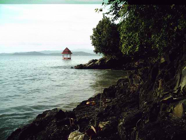 Various activities can be done in this cingkuk island from sea water ...