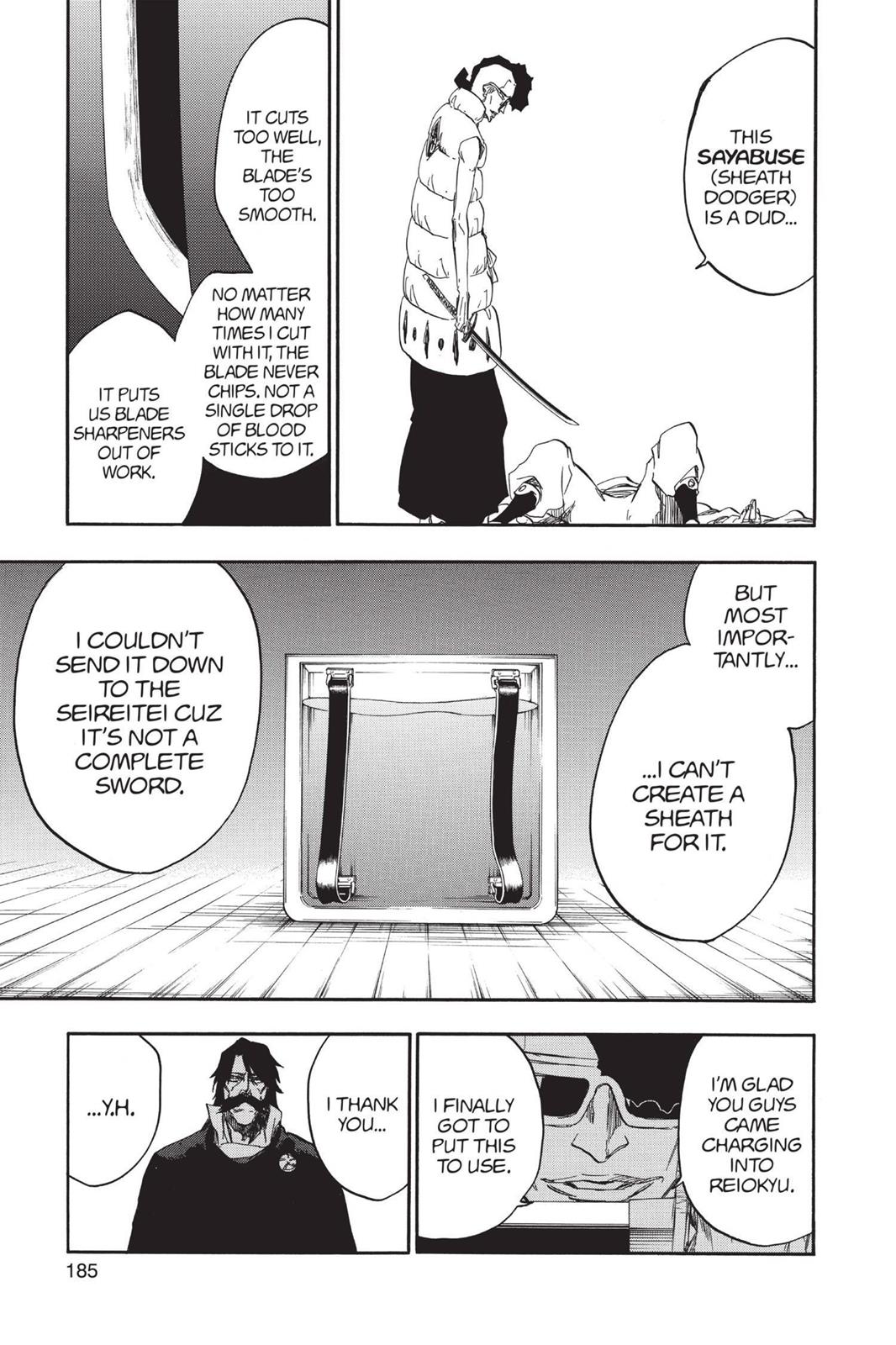 Oetsu's Zanpakuto Is Weird : r/bleach