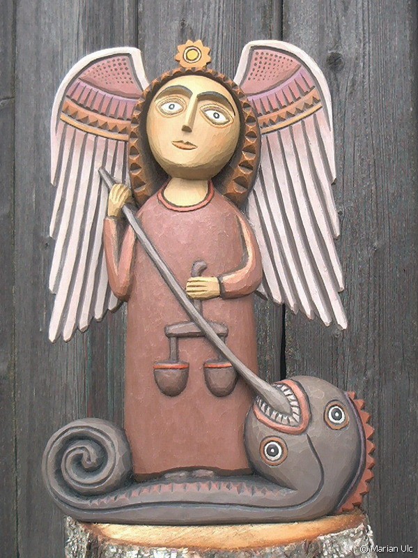 POLSKA WIRTUALNA: Marian Ulc. Rzeźba ludowa.