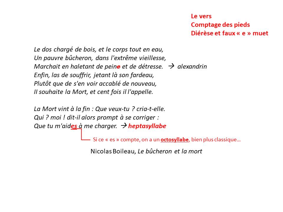 Poésie : La versification et les figures de style docs