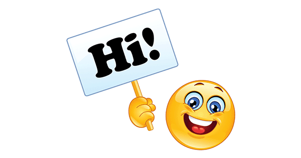 Smiley Saying Hi | Symbols & Emoticons