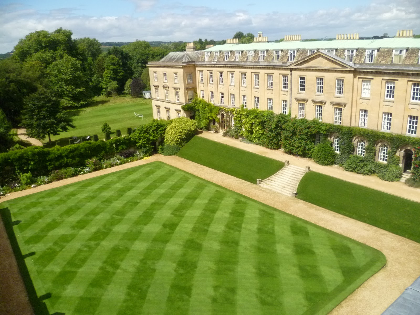 Worcester College Gardeners 2009-2018: Views Of The Quad Lawn From The ...