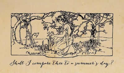 Shall I compare thee to a summer’s day - sonnet - 18 - William ...