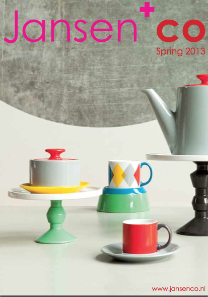 我們看到了。我們是生活@家。: 荷蘭品牌Jansen+co豐富多彩的桌上餐具！
