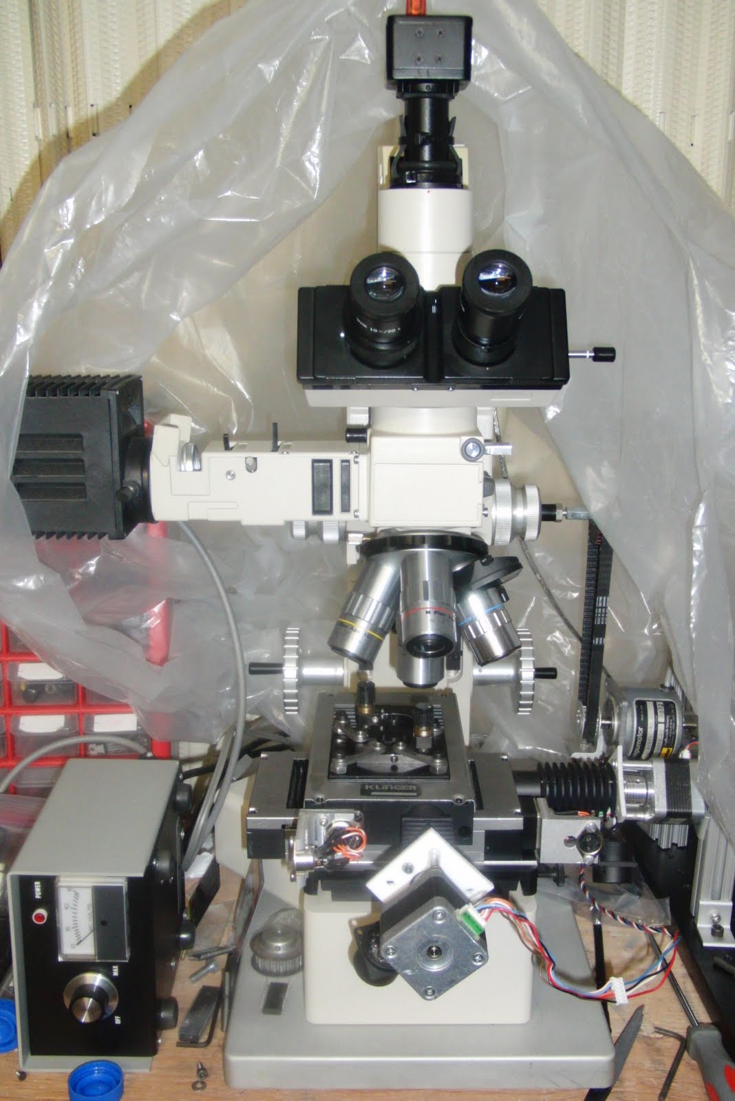 IC reverse engineering and other adventures: CNC microscope mk2