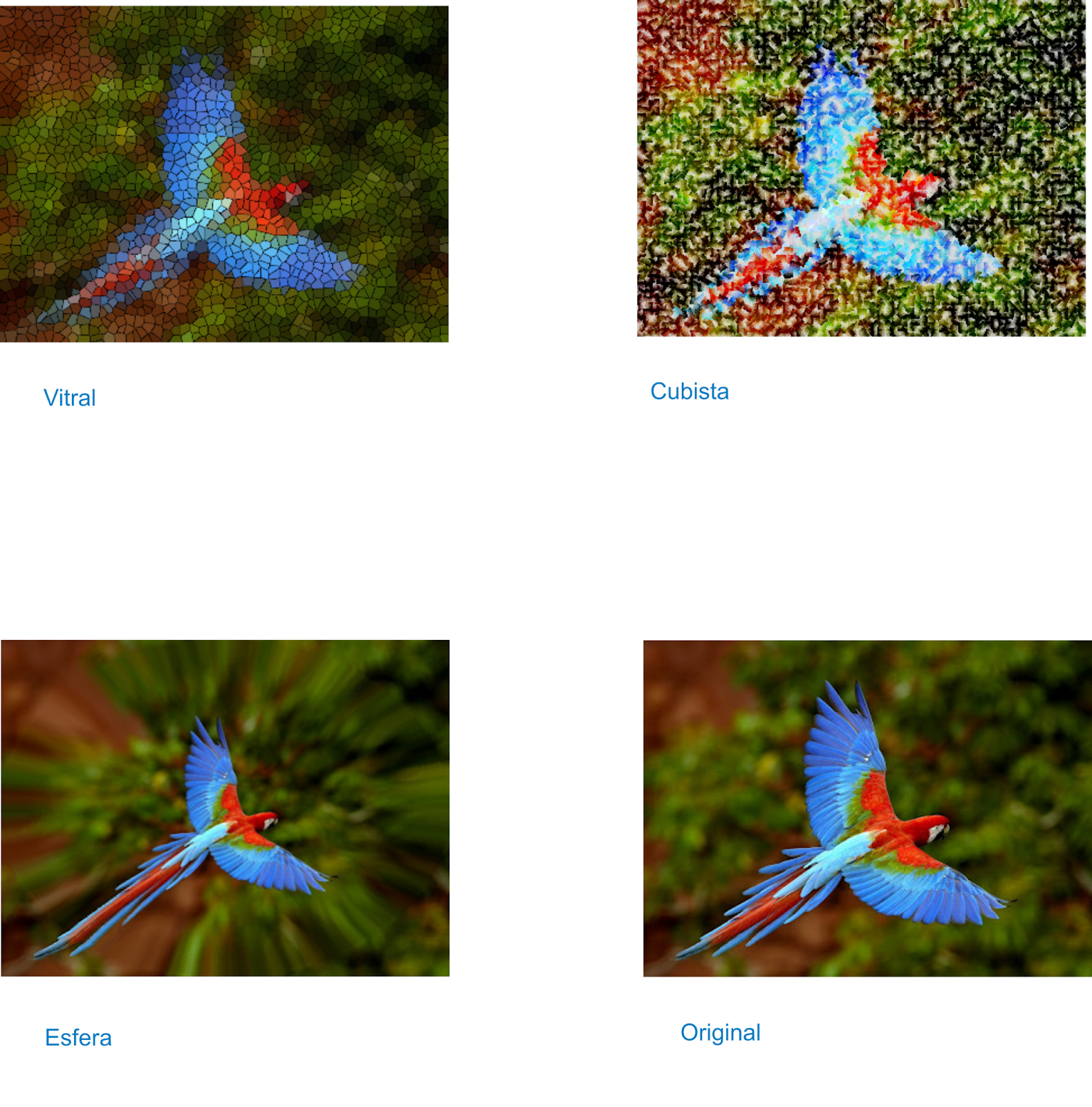 Aplicações Informáticas B: Aplicar efeitos em imagens bitmap