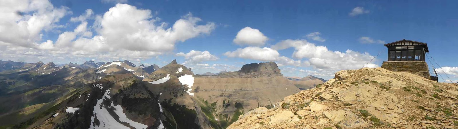 Tall Pines Hiker: Swiftcurrent Lookout