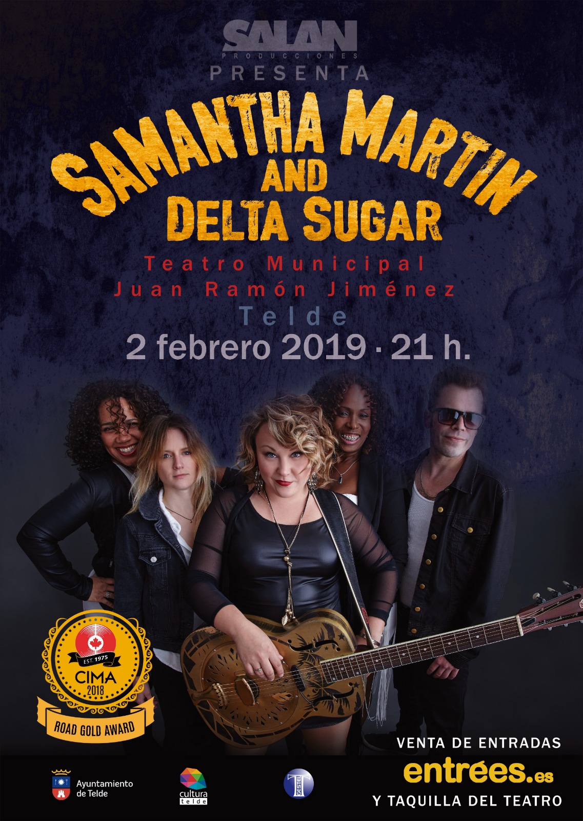 TELDEENFIESTAS.COM: Samantha Martin and Delta Sugar llenan este sábado ...