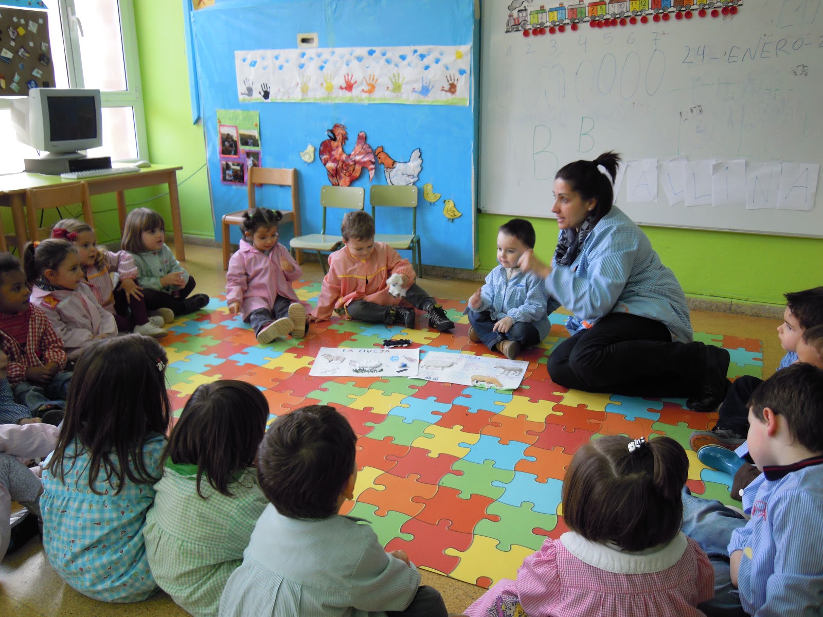 LA CLASE DE LUNA: LA OVEJA DICE --- BEEEEEEEEEEEEEEEEEEEEEE