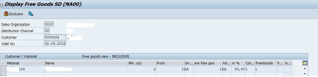 Free Goods Determination in SAP CRM | SAP Online Guides