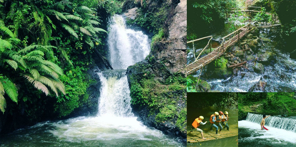 Wisata Seru di Curug Tilu Leuwi Opat, Parongpong, Kab. Bandung Barat
