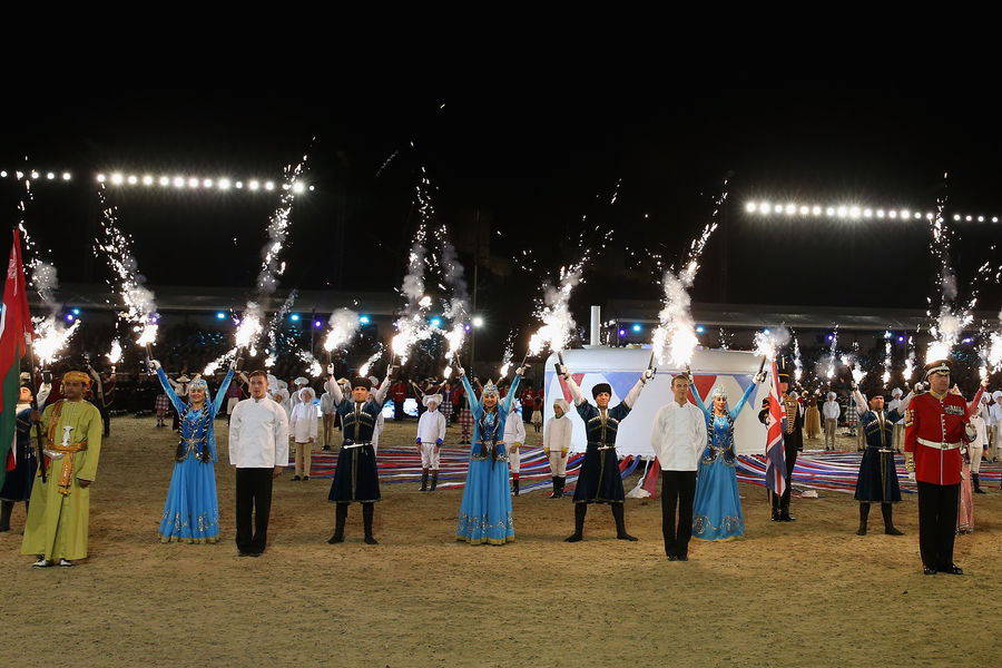 The British Royal Courts: A dreamy evening gala for Her Majesty Queen ...