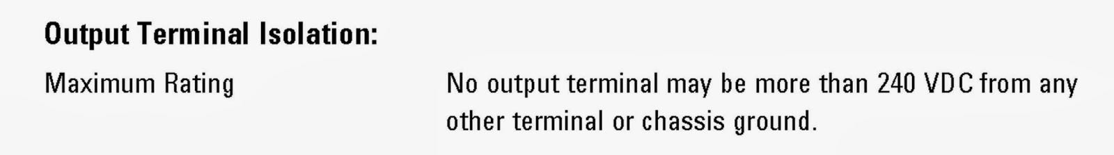 Watt's Up?: What is a floating power supply output?