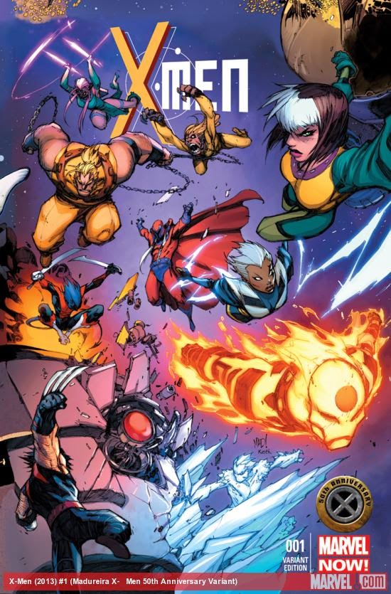 Marvel Now X Men 1 Variant Cover By Joe Madureira Joe Madureira