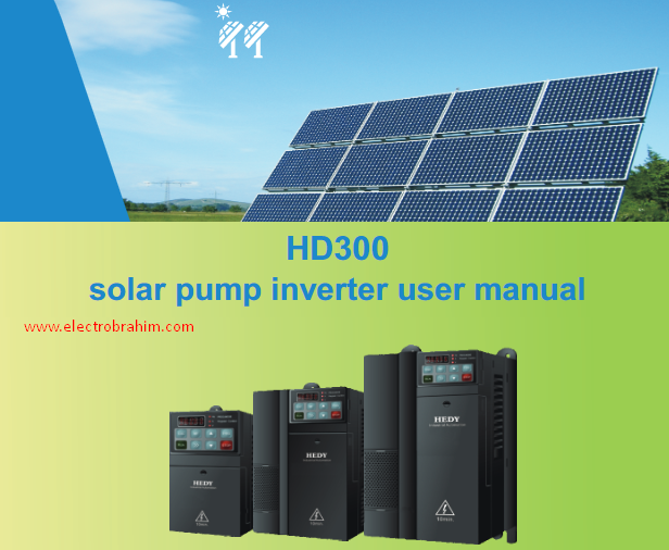 HD300 Solar Pump inverter user manual pdf