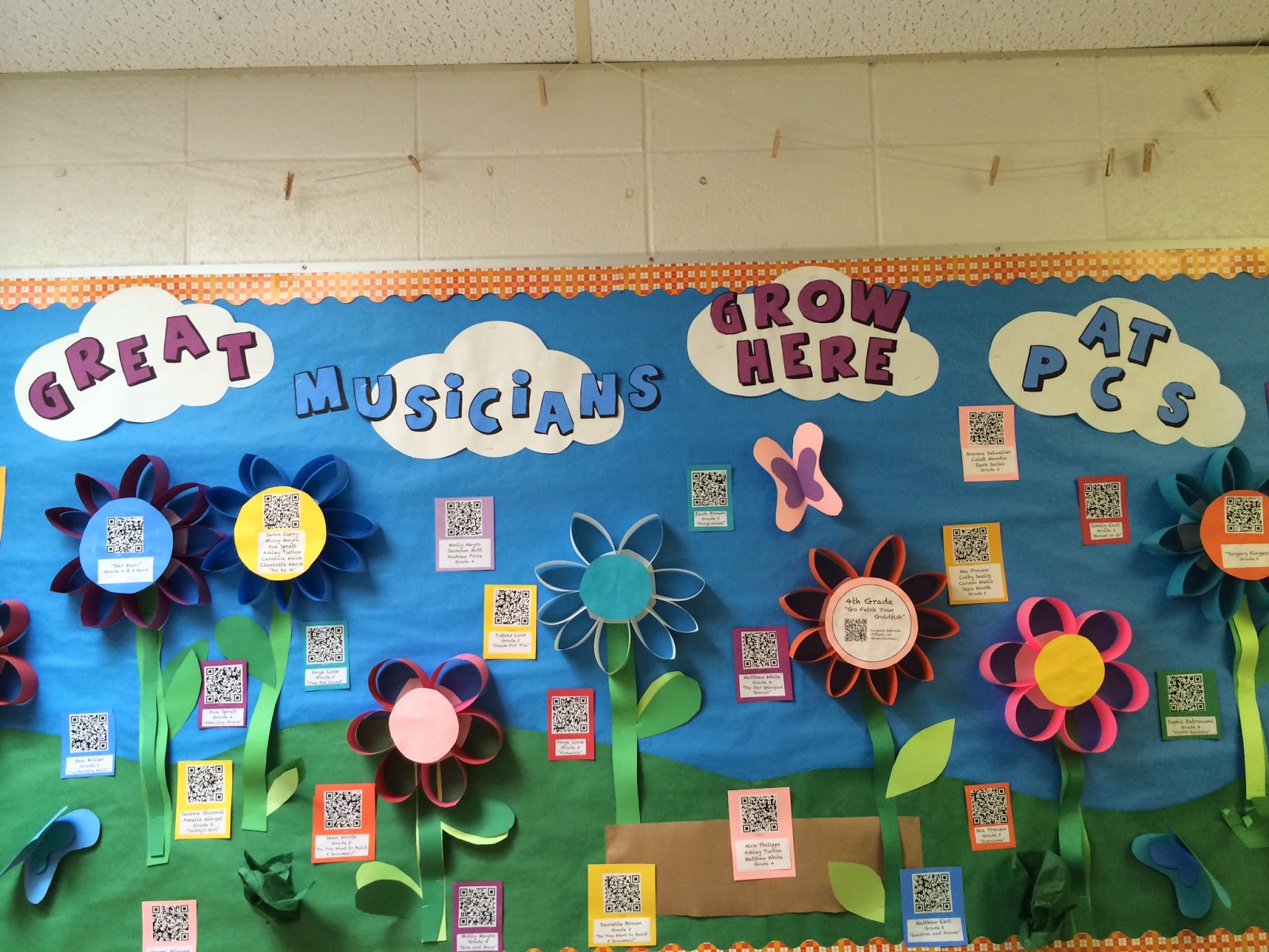 Music is Elementary: QR Interactive Bulletin Boards!