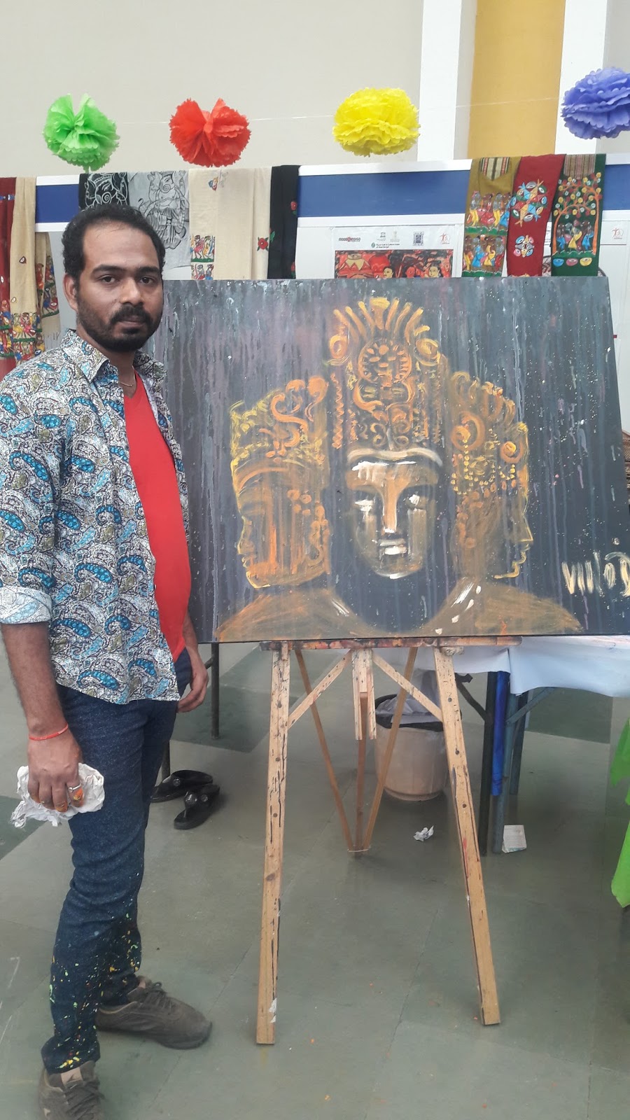 Vinod more : a painter