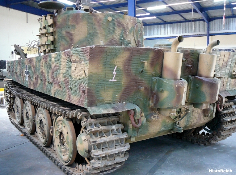 HISTOREICH: Impressionnant TIGER Ausf E 221 au musee des blindes Saumur