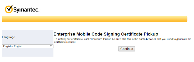 Step 3: Export (or Backup) Symanteccertificate for Enterprise Code Signing