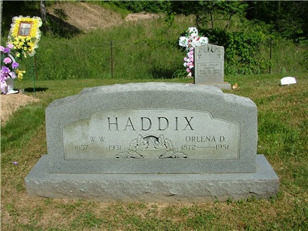 Mona's Memos: W.W. Haddix Cemetery