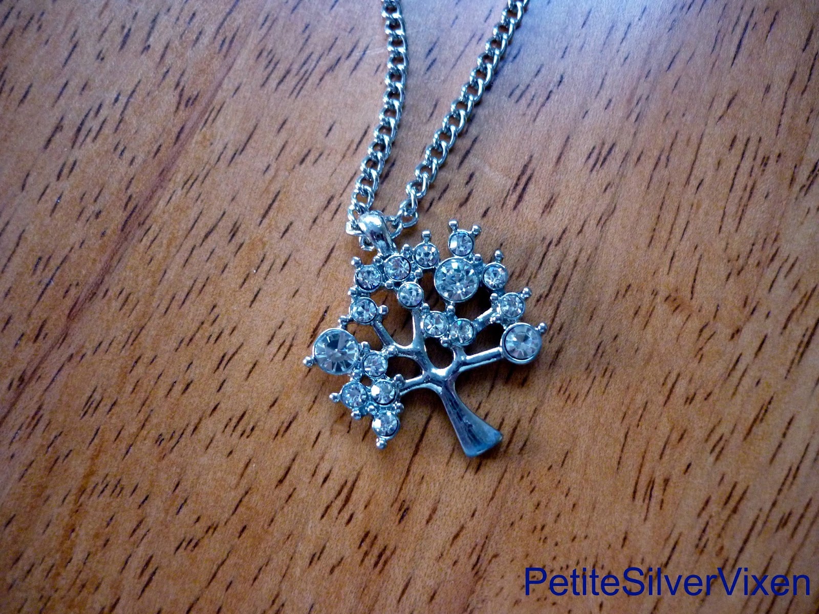 Japanese Bonsai Tree Necklace - Petite Silver Vixen