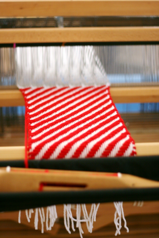 Weave-Away: Candy Cane stripes