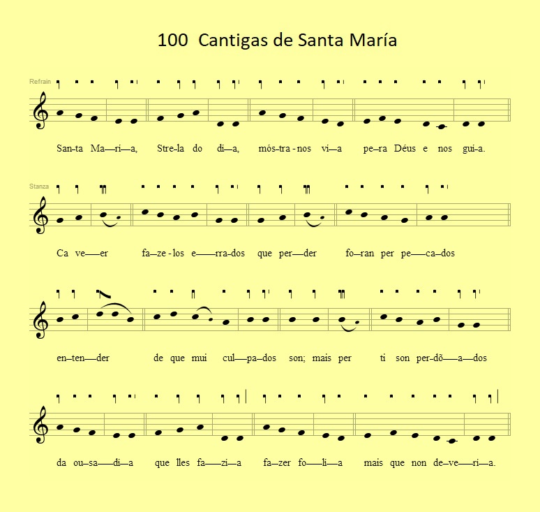 Hasieran: 100 Cantigas de Santa María