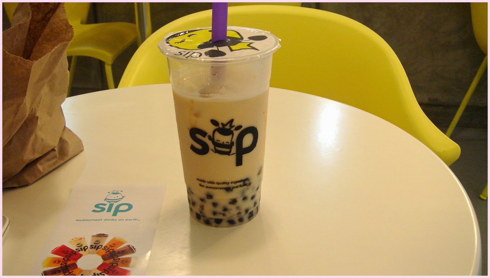 Graceful Mist: Sip - Green Milk Tea