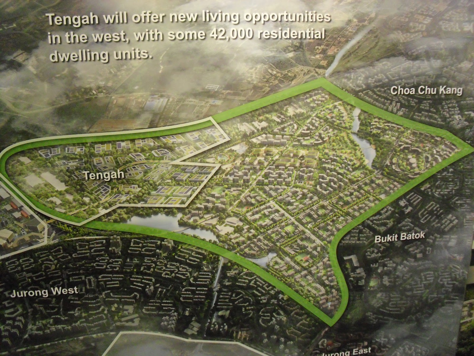 88URAnus88: Tengah New Town Plans