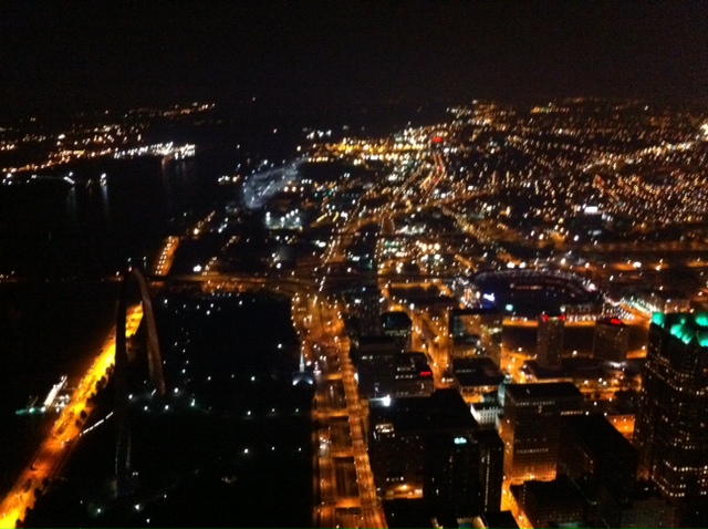 Airship Ventures: City Lights of St. Louis