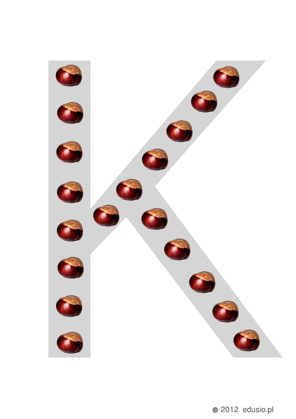 edusio - druczki do nauczki: Litera K