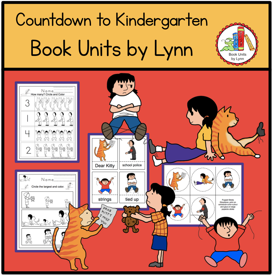 COUNTDOWN TO KINDERGARTEN BOOK UNIT ~ Book Units by Lynn