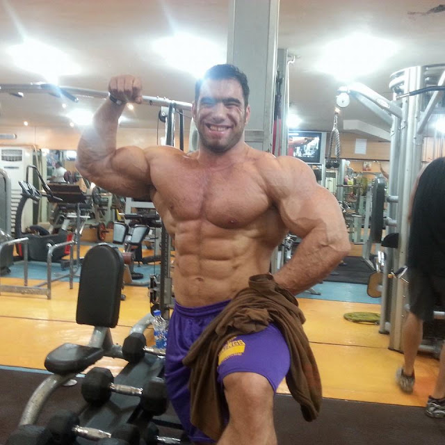 Muscle Lover: Iranian bodybuilder Ayat Bagheri