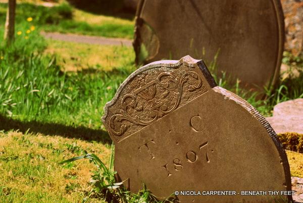 Beneath Thy Feet: Cemetery Sunday - Footstones