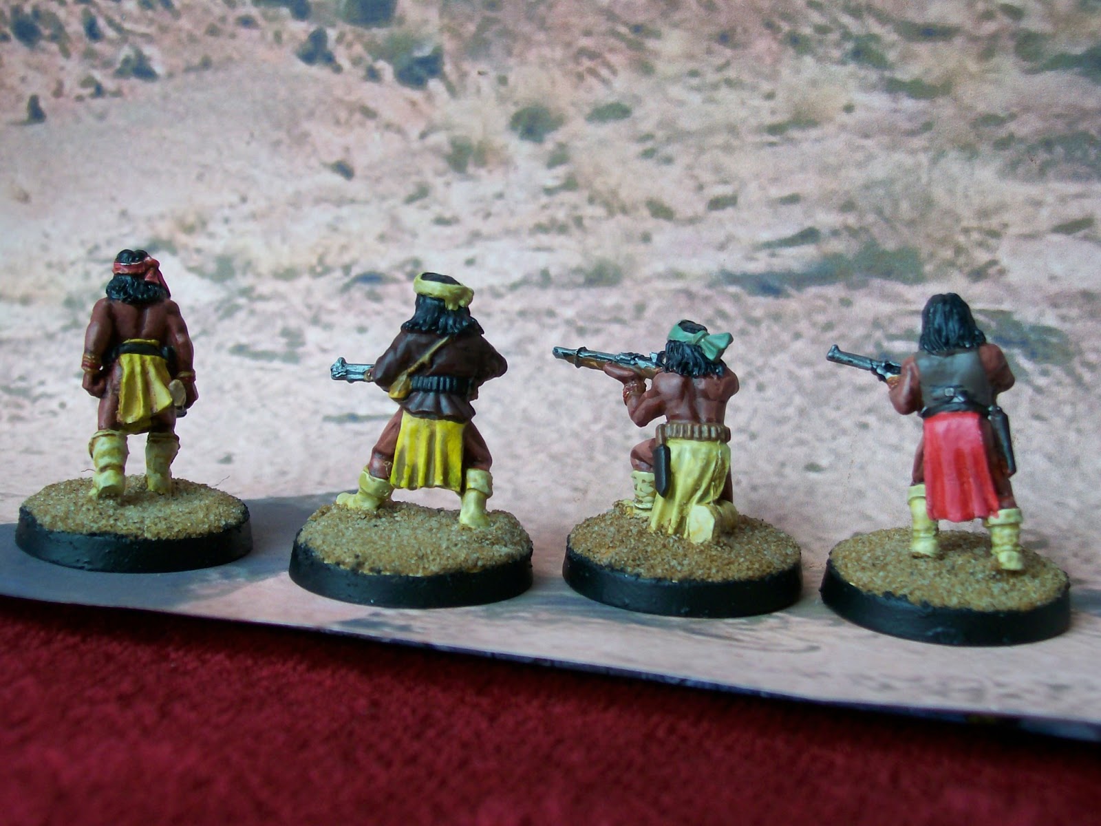 ANYTHING BUT A ONE!: 28mm Apaches