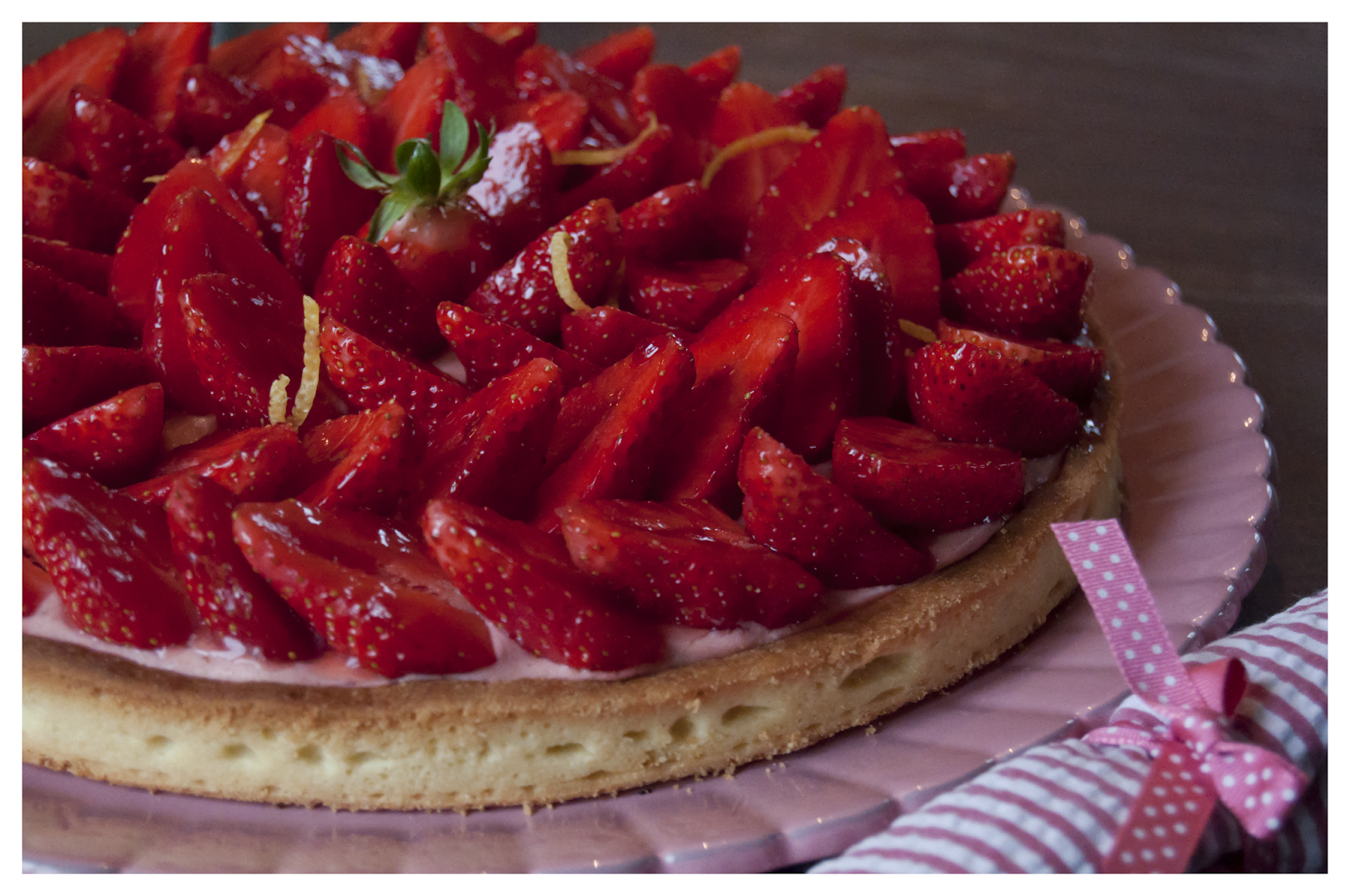 Un amour de chou: Tarte aux fraises
