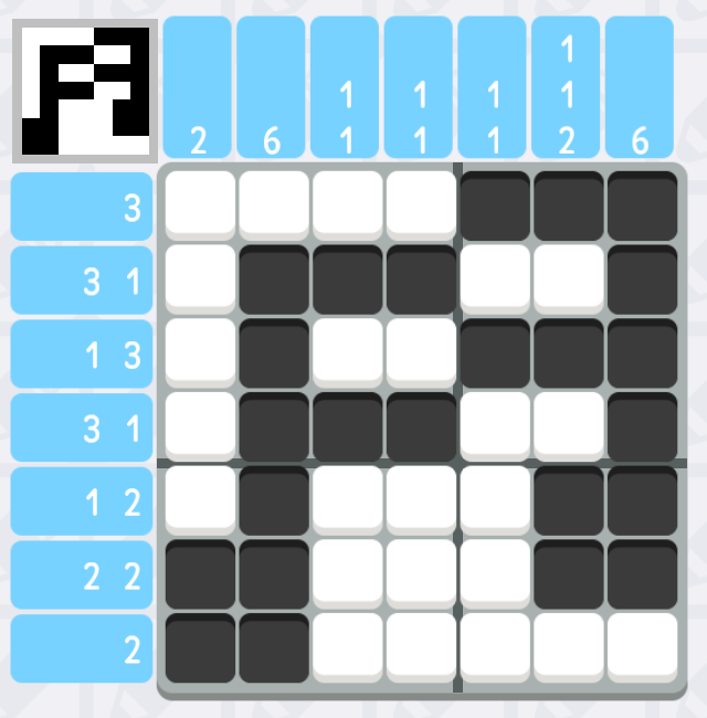 Logic Pic Walkthrough: Easy