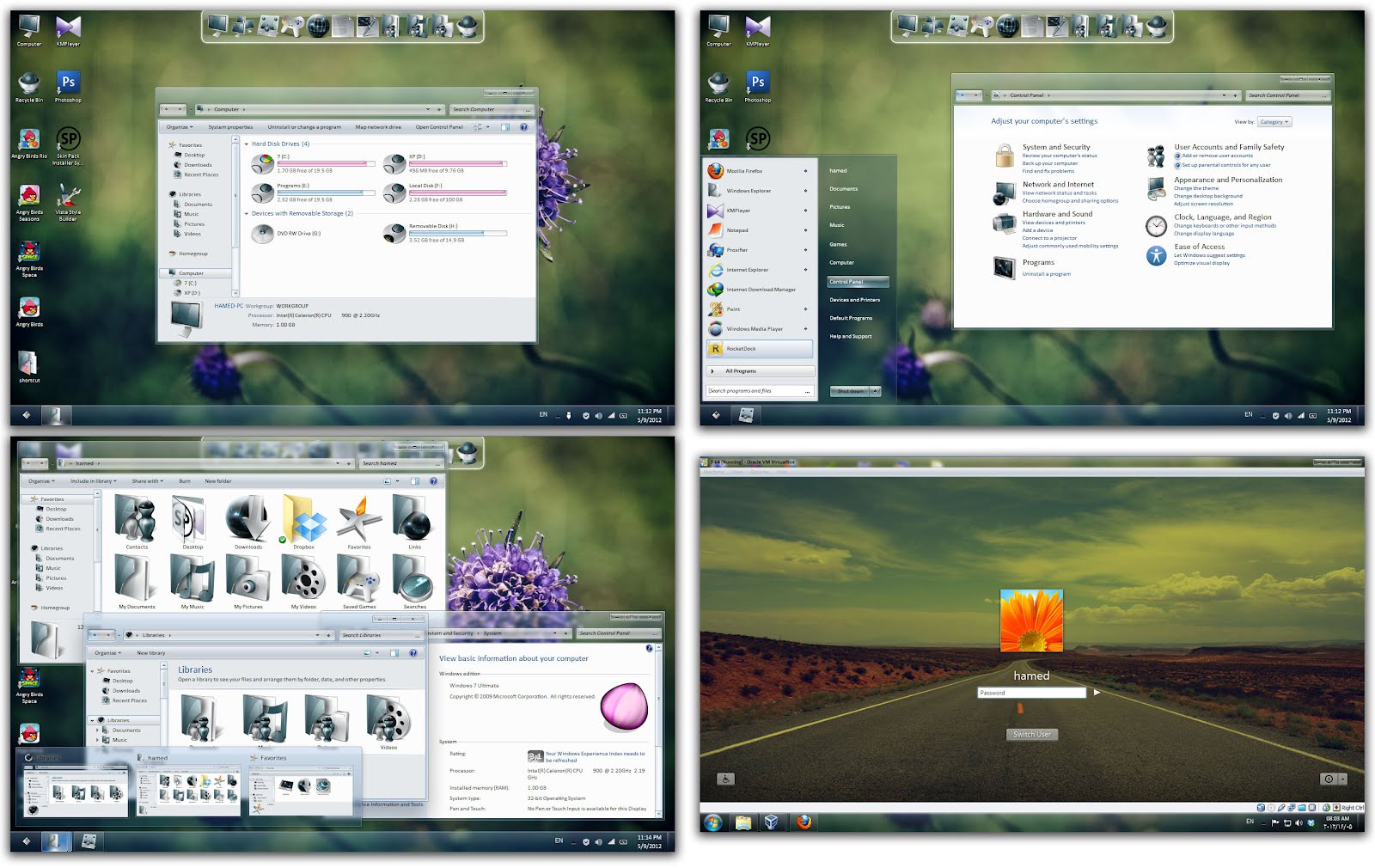 Glass Onion Skin 1.0 - ThemesWin8 - Free Download Themes, Styles for ...