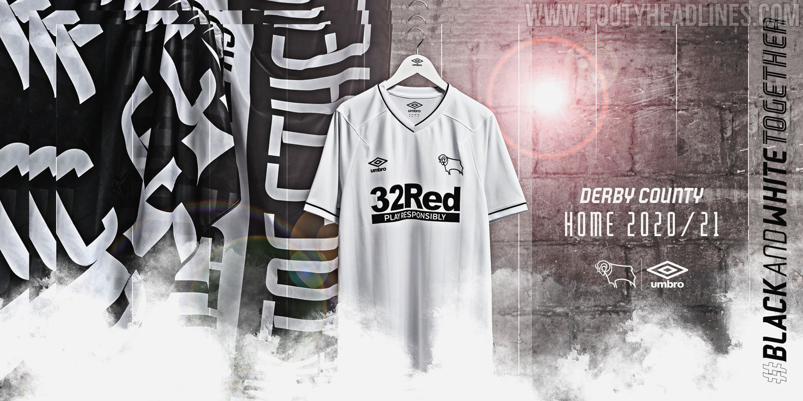Derby County 20-21 Home Kit Released & Debuted Against Leeds - Footy ...