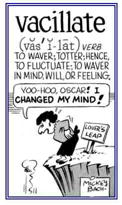 Yorkshire Pudding: Vacillation