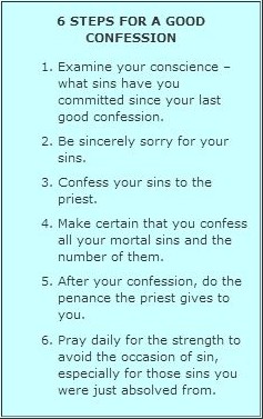 Fr. Woolley's Returning to Confession, the Sacrament of Peace | 6 Steps ...