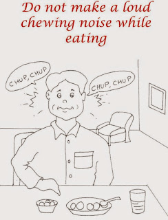 How to avoid making chewing noise while eating? ~ Fitness Beauty