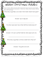 Fun Games 4 Learning: Christmas Literacy Freebies