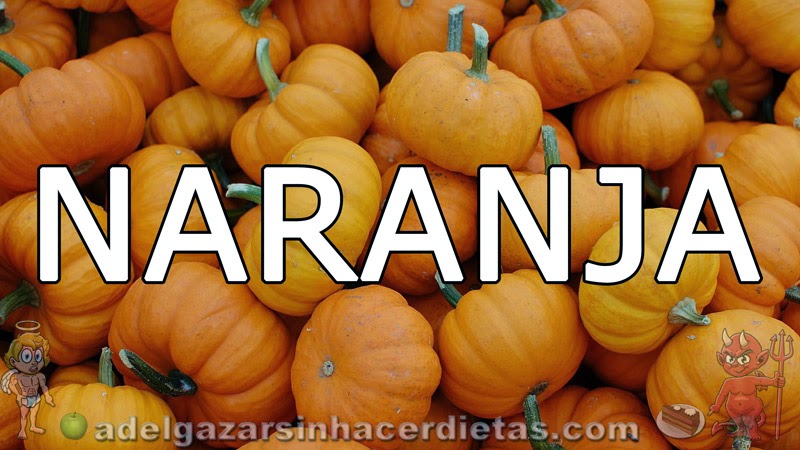 Beneficios de los vegetales según su color - Naranja - Adelgazar sin ...