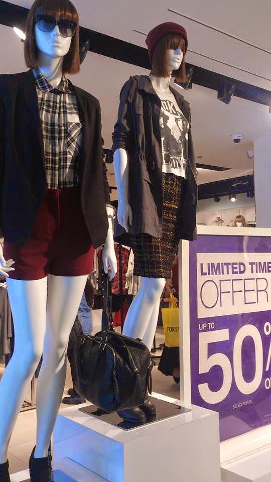 Lemon GreenTea: The first flagship store Forever 21 at SM Megamall got ...