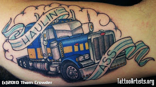 18 Wheel Beauties: The Hunt for Big Rig Tattoos!