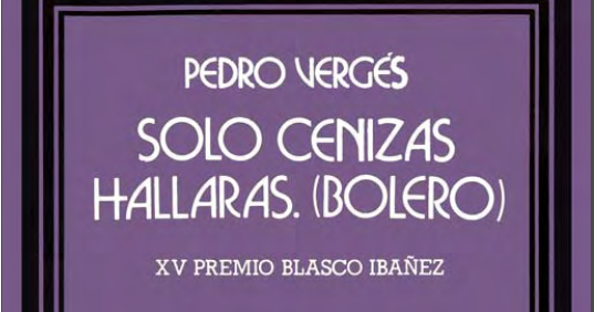LIBROS DOMINICANOS EN PDF: Sólo cenizas hallaràs -(Novela)- Pedro ...